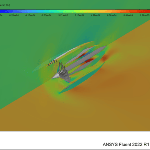 High-Bypass Turbofan Engine CFD Simulation - MR CFD