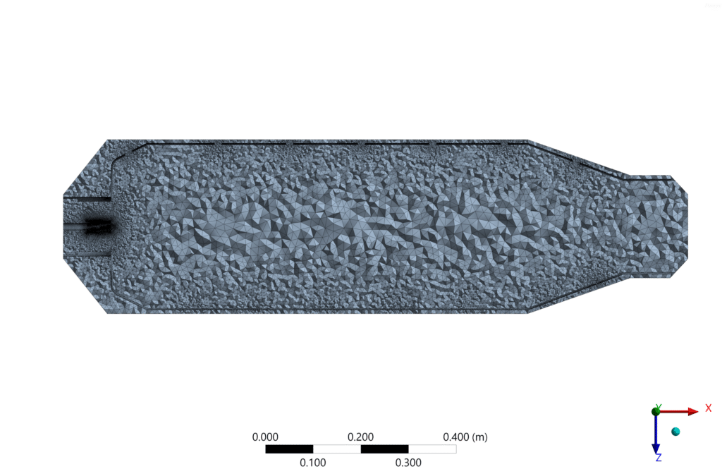 MR CFD Wet Combustion Using DPM Combusting Particle