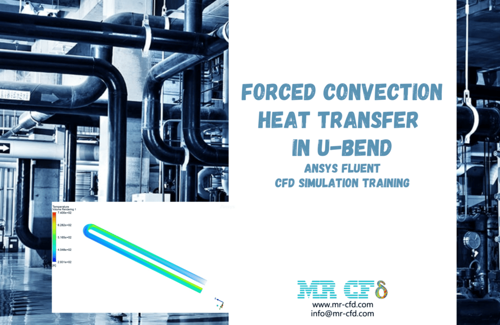 Forced Convection Heat Transfer in U-Bend, Tutorial - MR CFD