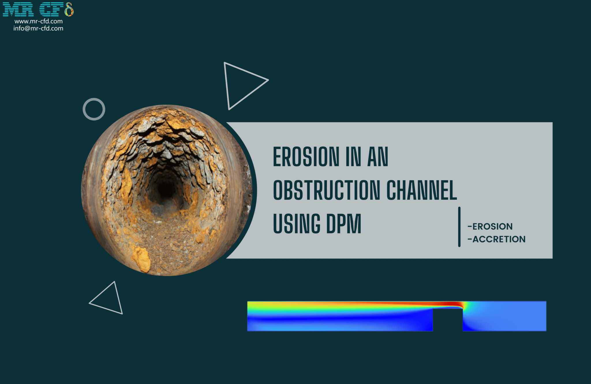 Erosion In An Obstruction Channel Using DPM - MR CFD