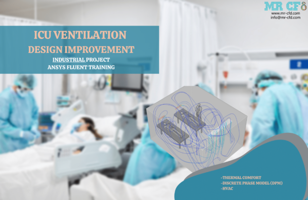 ICU Ventilation Design Improvement, Industrial Application - MR CFD