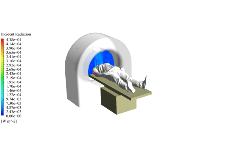 Monte Carlo Radiation, CT Scan CFD Simulation - MR CFD