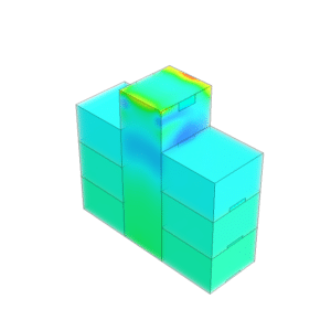 DTRM Radiation Model, Atrium Natural Ventilation - MR CFD