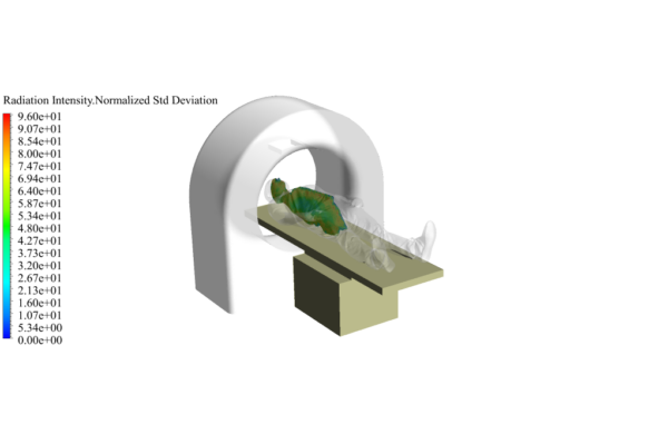 Monte Carlo Radiation, CT Scan CFD Simulation - MR CFD