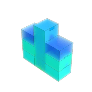 DTRM Radiation Model, Atrium Natural Ventilation - MR CFD