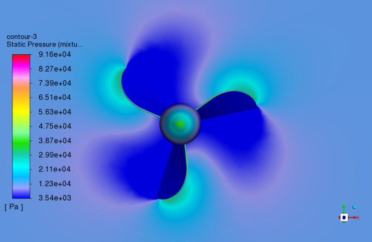 Boat Propeller Cavitation CFD Simulation Tutorial - MR CFD