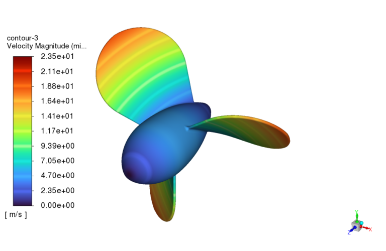 Boat Propeller Cavitation CFD Simulation Tutorial - MR CFD