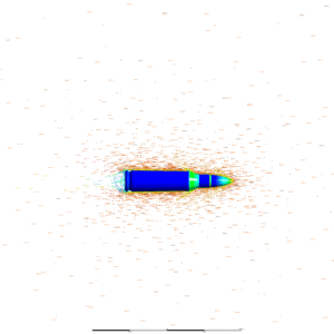 AK-47 Bullet CFD Simulation by ANSYS CFX, Training