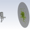 DPM to VOF, Color Spray Gun CFD Simulation Tutorial