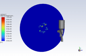 DPM to VOF, Color Spray Gun CFD Simulation Tutorial