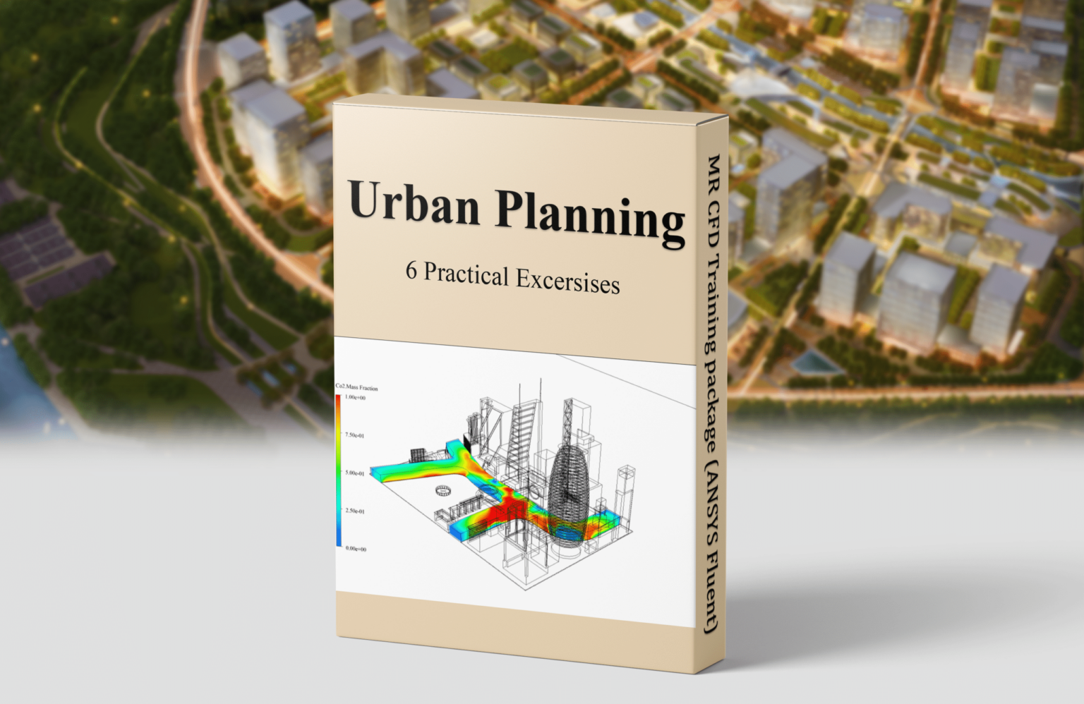 Urban Planning CFD simulation Training Package, 6 Projects by ANSYS ...