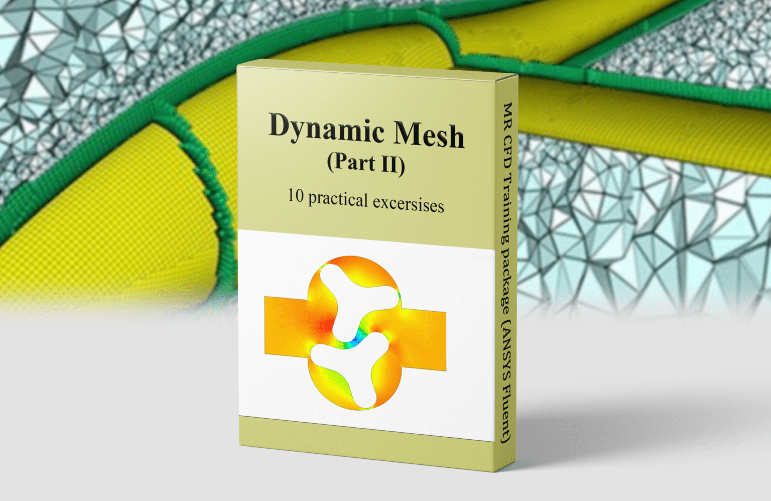 Dynamic Mesh ANSYS Fluent Training Package, 10 Practical Exercises, Part 2 - MR CFD