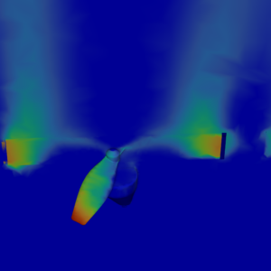 Quadcopter CFD Simulation, Acoustic Analysis