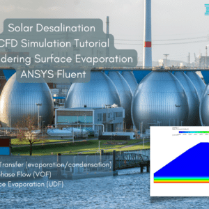 Solar Still Desalination CFD Training Package, 5 Learning Products - MR CFD