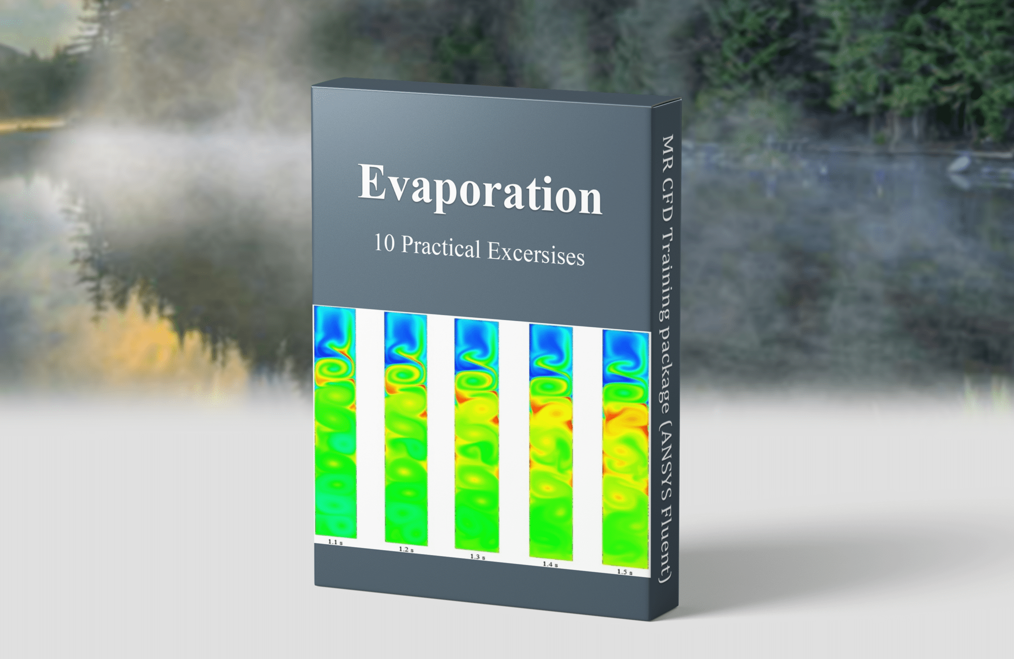 Evaporation CFD Simulation Training Package, 10 Projects by ANSYS ...