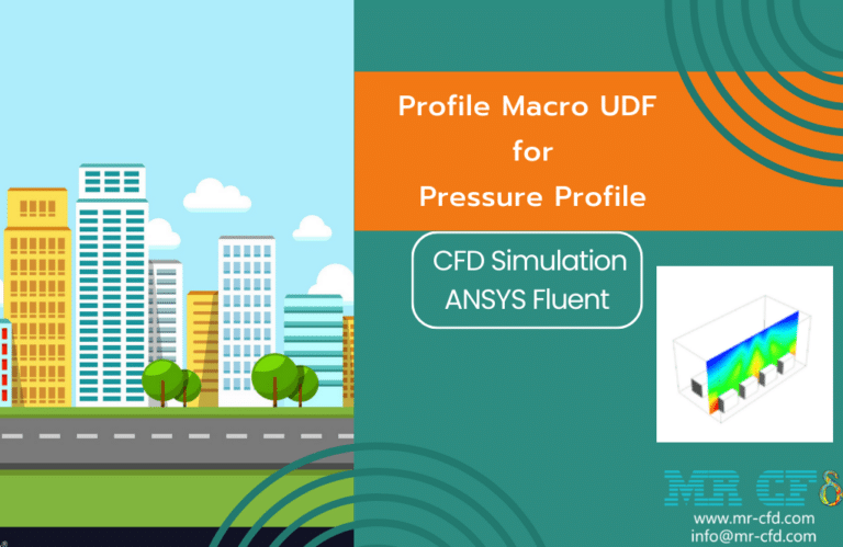 Profile Macro, UDF, Pressure Profile CFD Simulation - MR CFD