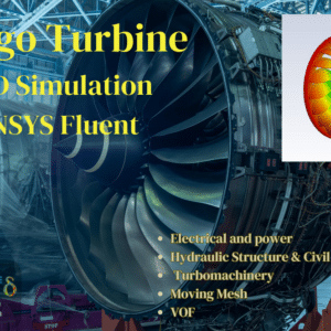 Water Turbine (Tidal Turbine): ANSYS Fluent Training Package, 4 Beginner CFD Simulations - MR CFD