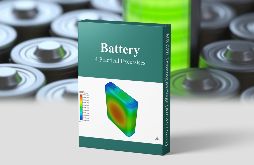 Battery CFD Simulation Training Package, 4 Projects by ANSYS Fluent ...
