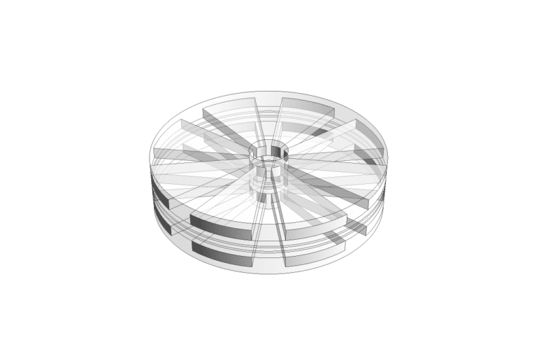 Radial PEMFC Fuel Cell CFD Simulation, ANSYS Fluent - MR CFD
