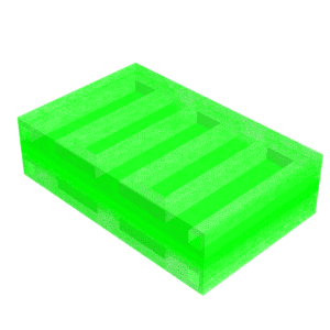 Serpentine PEMFC Fuel Cell, ANSYS Fluent CFD Simulation - MR CFD
