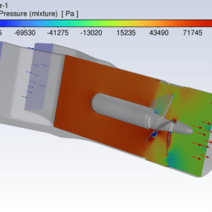 Hydro-Kinetic Turbine, Cavitation study CFD Simulation