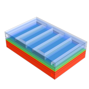Serpentine PEMFC Fuel Cell, ANSYS Fluent CFD Simulation - MR CFD