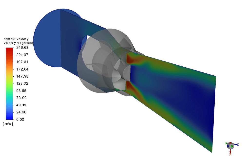Bulb Turbine, Sand erosion study CFD Simulation - MR CFD