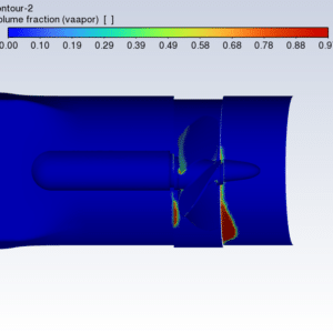 Hydro-Kinetic Turbine, Cavitation study CFD Simulation