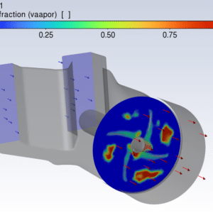 Hydro-Kinetic Turbine, Cavitation study CFD Simulation