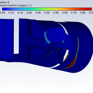 Hydro-Kinetic Turbine, Cavitation study CFD Simulation