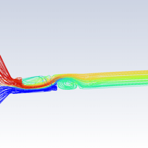 Mixing Pipe, baffle configuration effect on mixing CFD Simulation