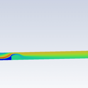 Mixing Pipe, baffle configuration effect on mixing CFD Simulation