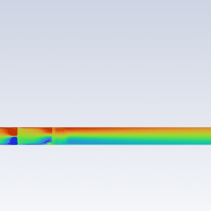 Mixing Pipe, baffle configuration effect on mixing CFD Simulation