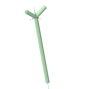 Mixing Pipe, baffle configuration effect on mixing CFD Simulation