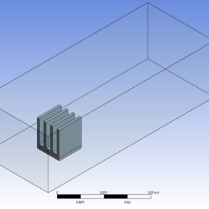 Heat Transfer Investigation in a Microchannel Heat Sink, ANSYS Fluent