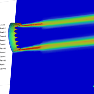 Noise Reduction Using Chevron Nozzles in Jet Engines