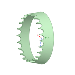 Noise Reduction Using Chevron Nozzles in Jet Engines