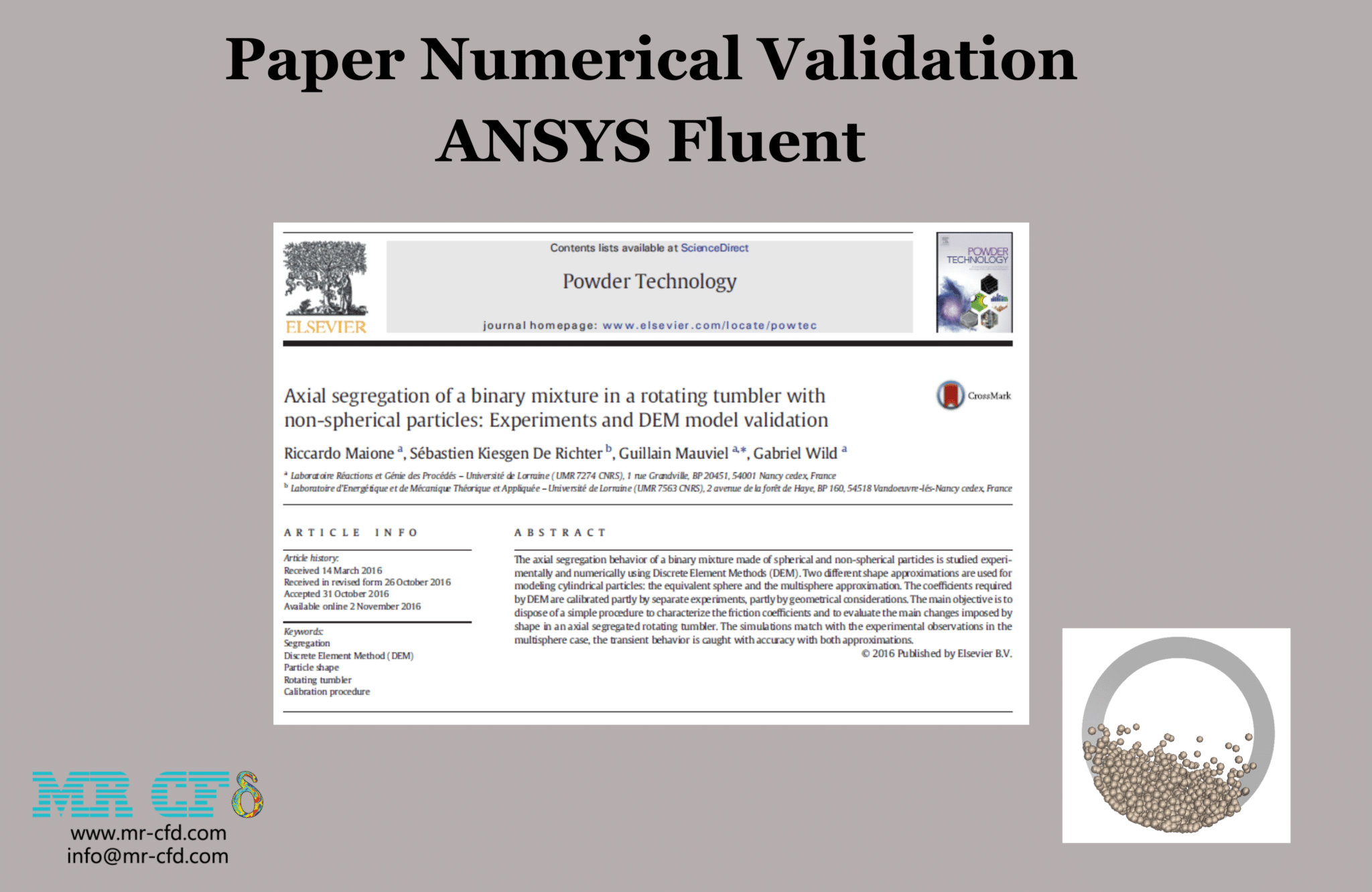 Paper Validation Archives - MR CFD
