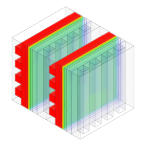 Electrolysis Stack, SOEC CFD Simulation, ANSYS Fluent - MR CFD