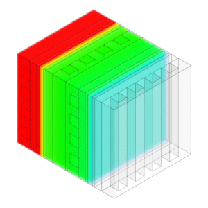 Electrolysis Stack, CFD Simulation, ANSYS Fluent - MR CFD