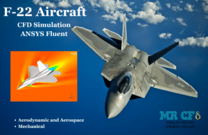 F-22 Aircraft CFD Simulation, ANSYS Fluent - MR CFD