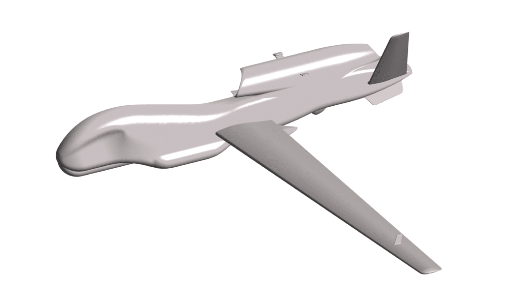 Northrop Grumman RQ-4 Global Hawk Analysis CFD Simulation, ANSYS Fluent ...