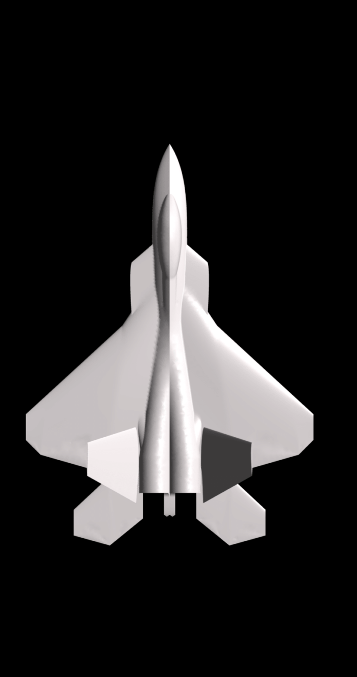 F-22 Aircraft CFD Simulation, ANSYS Fluent - MR CFD