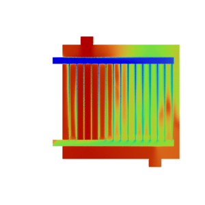 Shell and Plate Heat Exchanger CFD Simulation, ANSYS Fluent - MR CFD