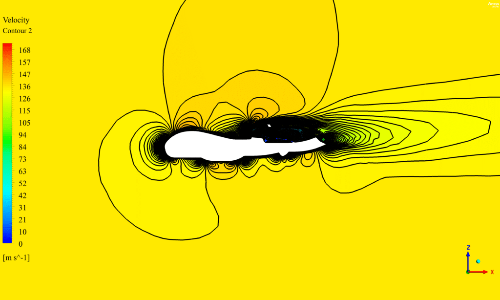 Northrop Grumman RQ-4 Global Hawk Analysis CFD Simulation, ANSYS Fluent - MR CFD