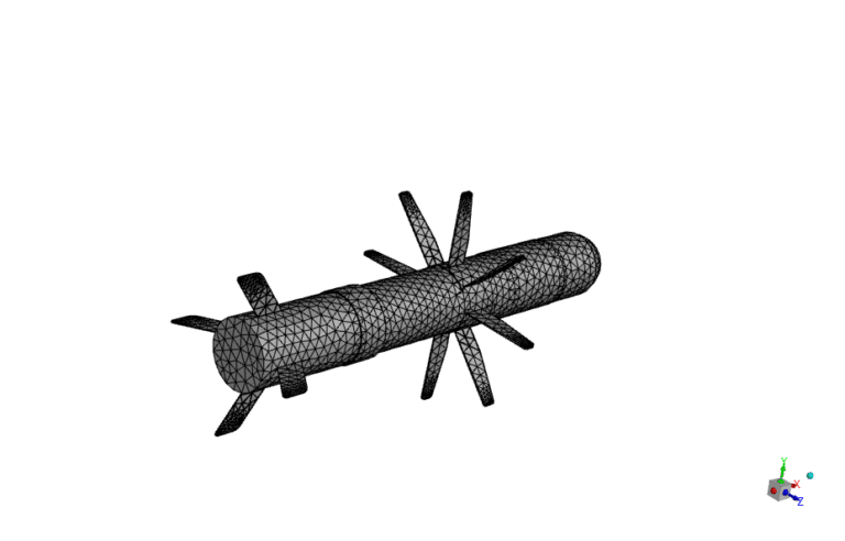javelin rocket-motion-simulation-with-dynamic-mesh