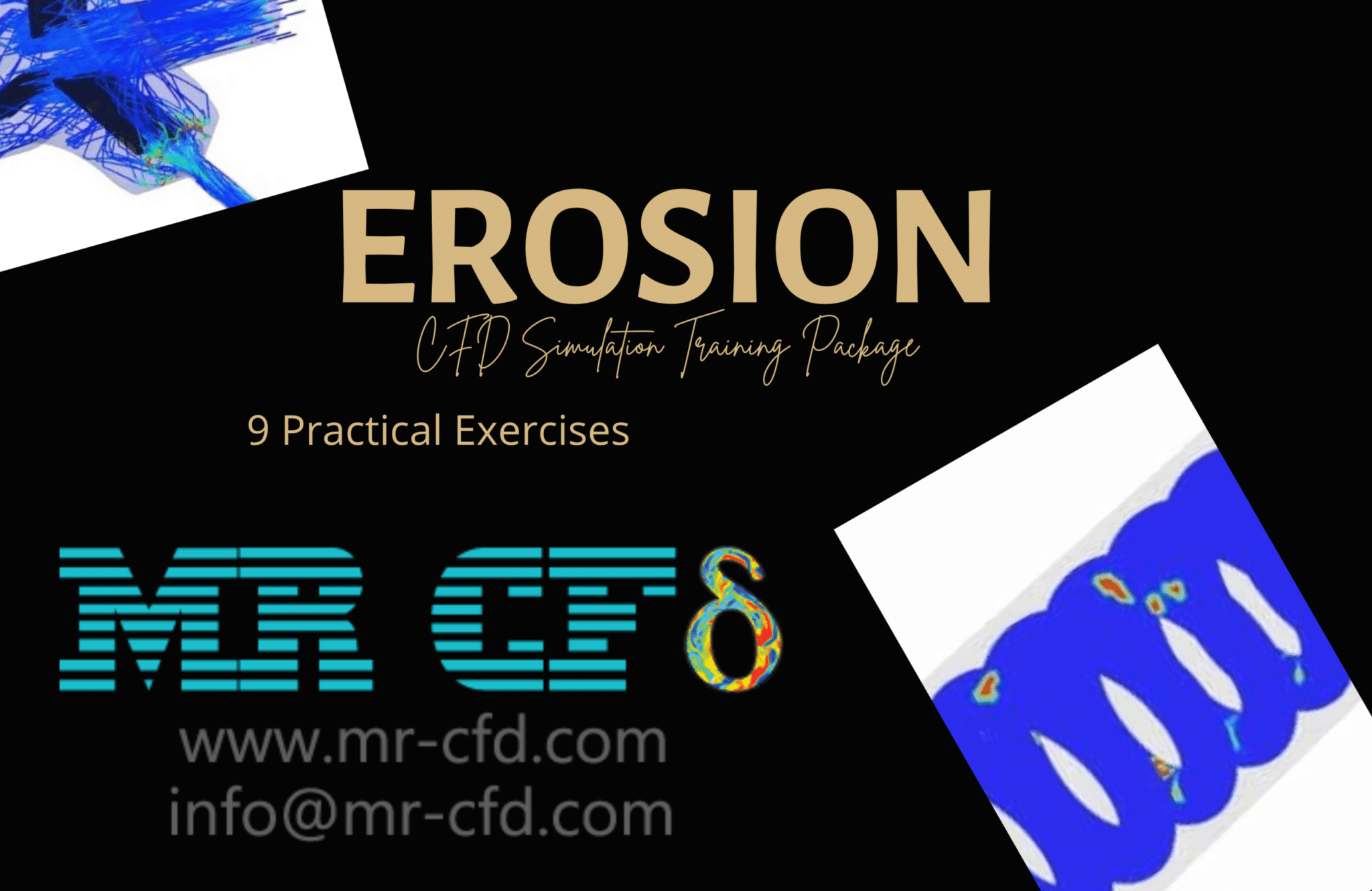 erosion cfd simulation training package practical exercises