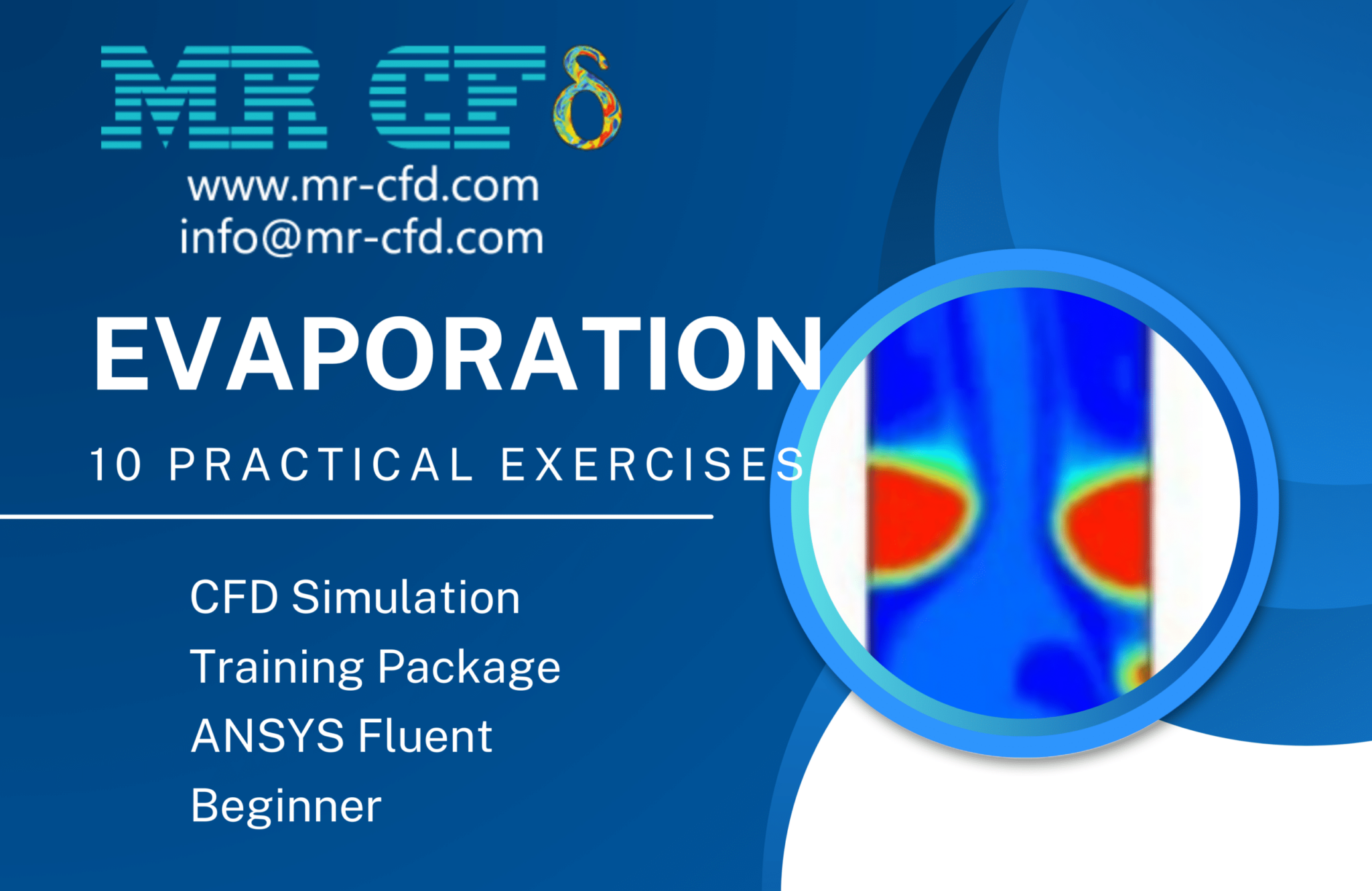 Evaporation: 10 Practical Exercises, Beginner - MR CFD