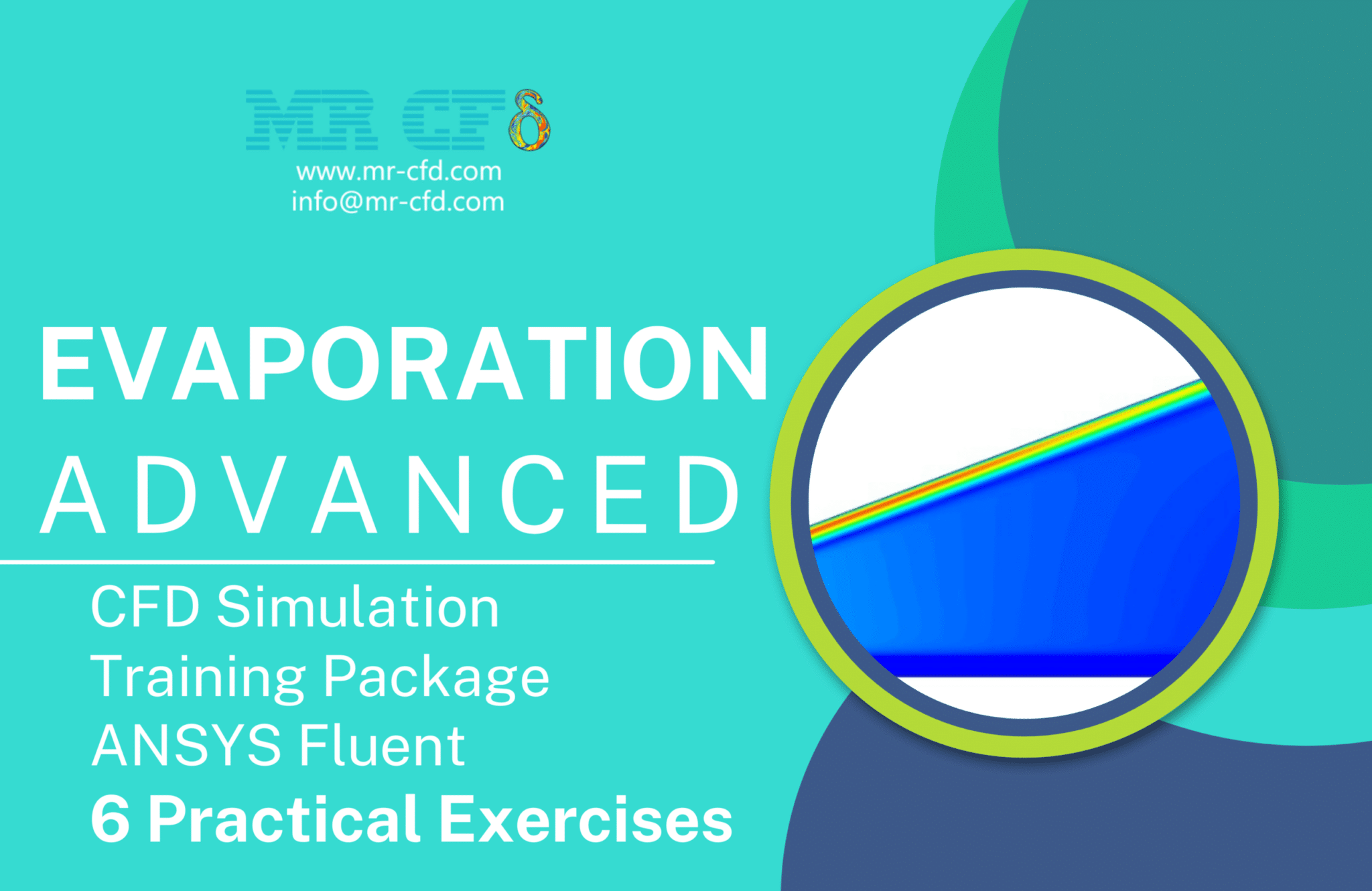 Evaporation: 6 Practical Exercises, Advanced - MR CFD