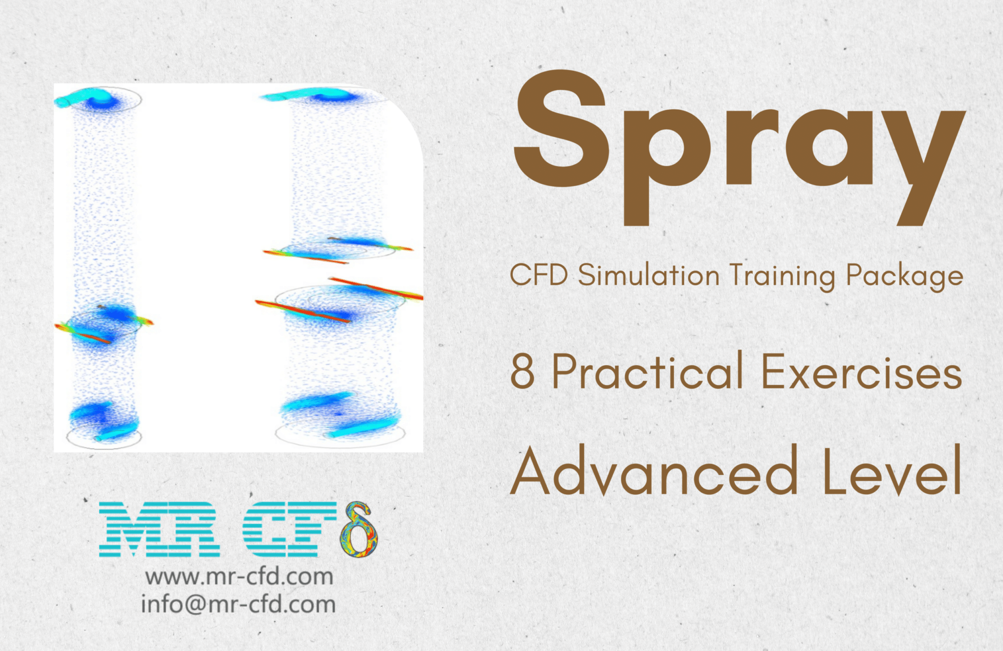 spray cfd simulation-training-package-8-practical-exercises